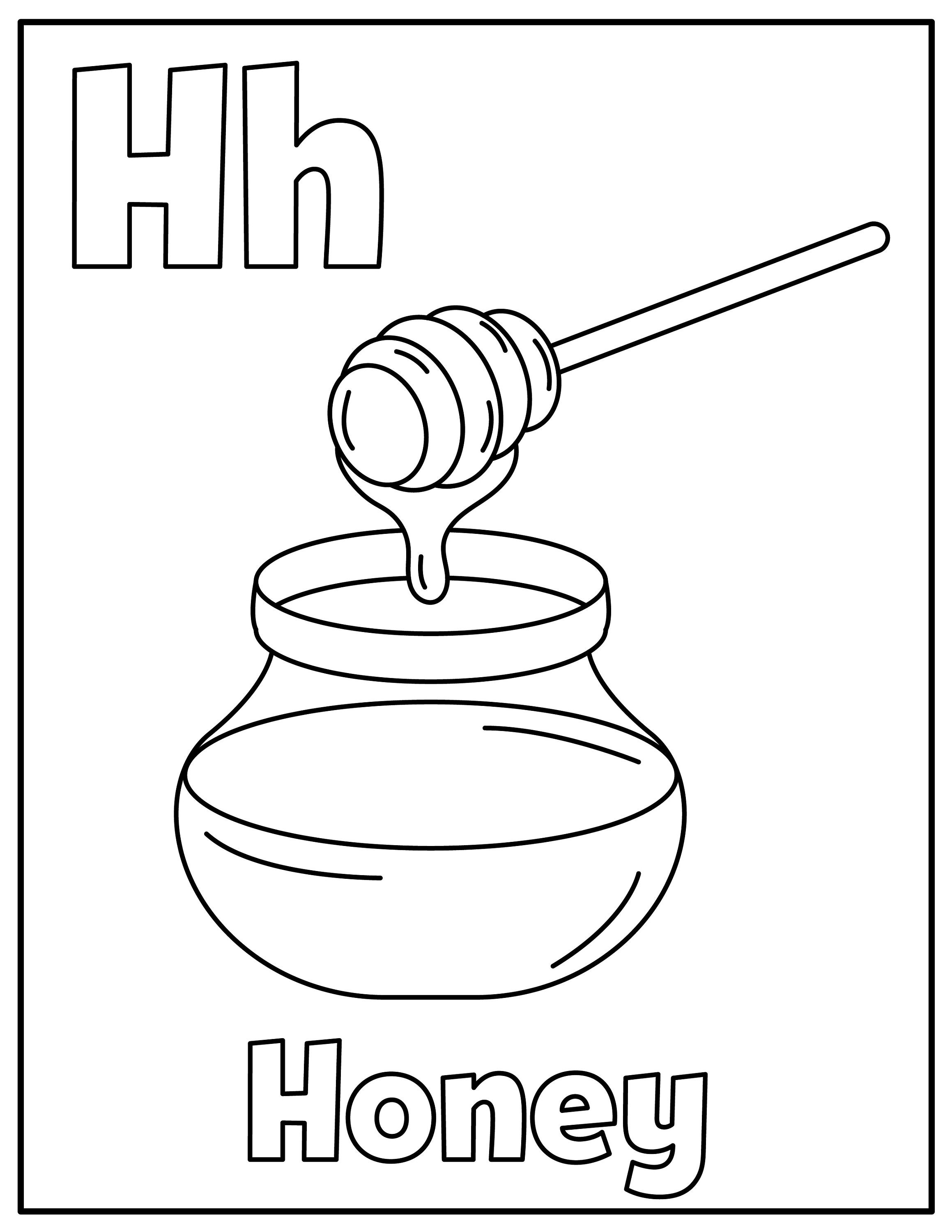 ABC Coloring Pages - Etsy