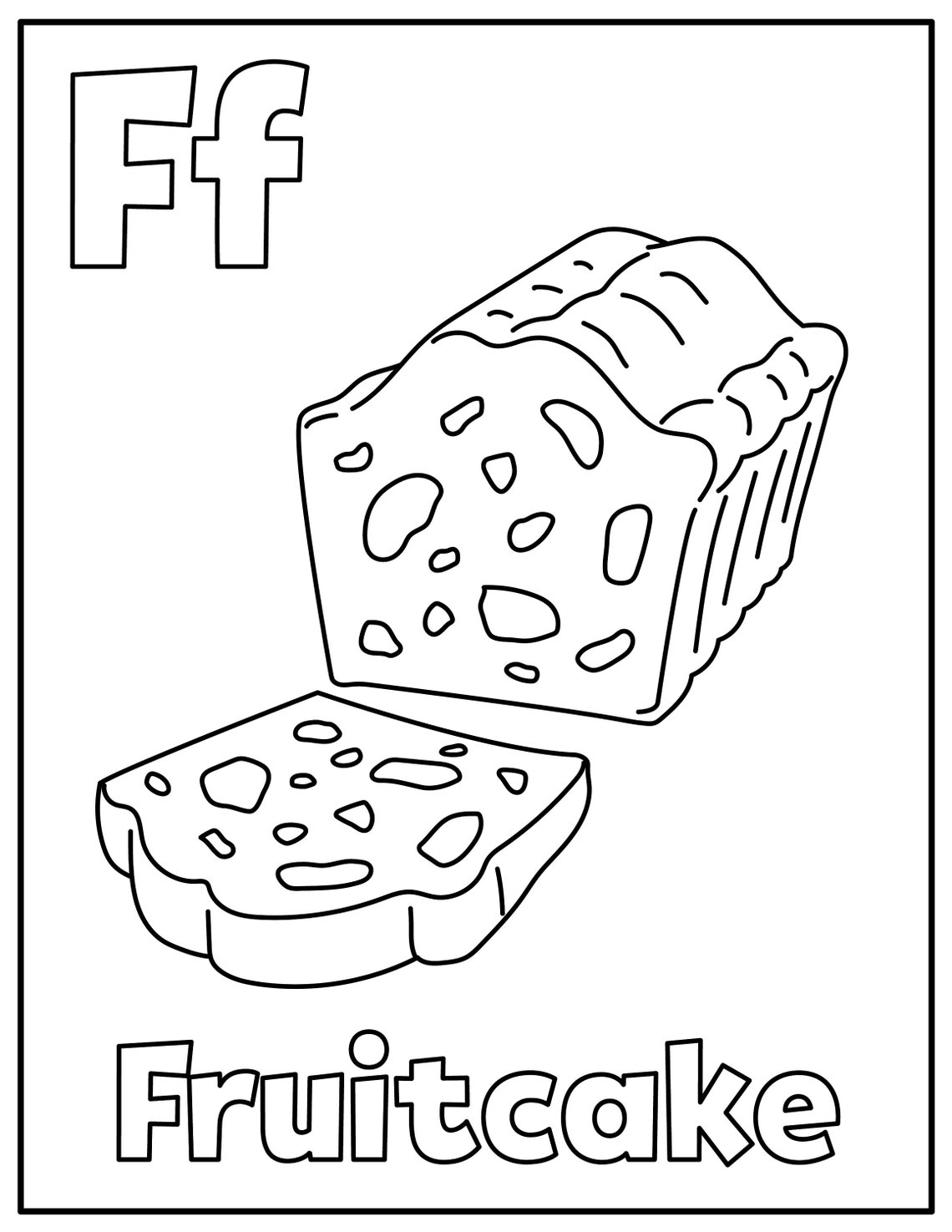 ABC Coloring Pages - Etsy