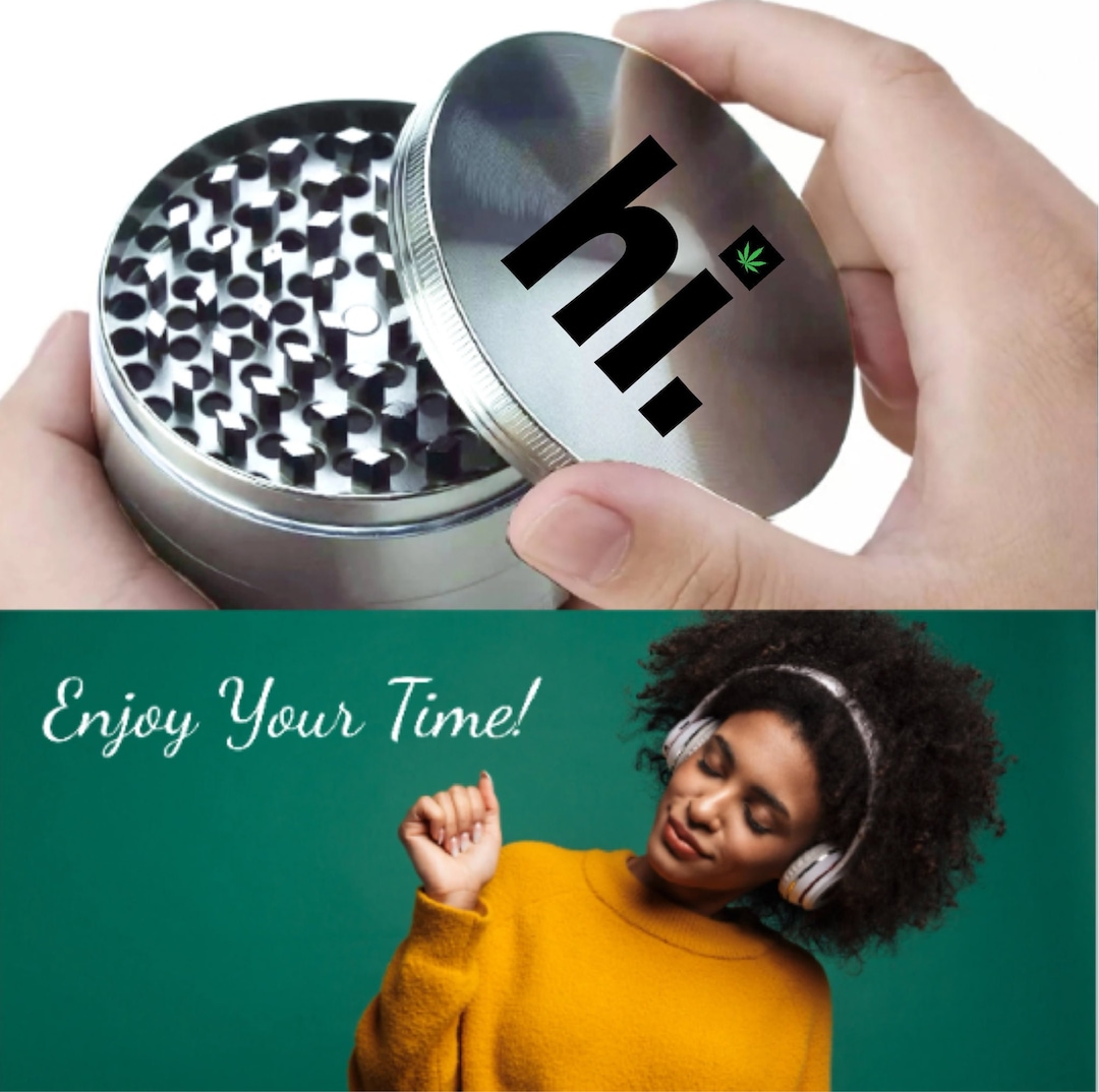 Personalized Custom Grinder Printed Herb Grinders Gift for Men & Women ...