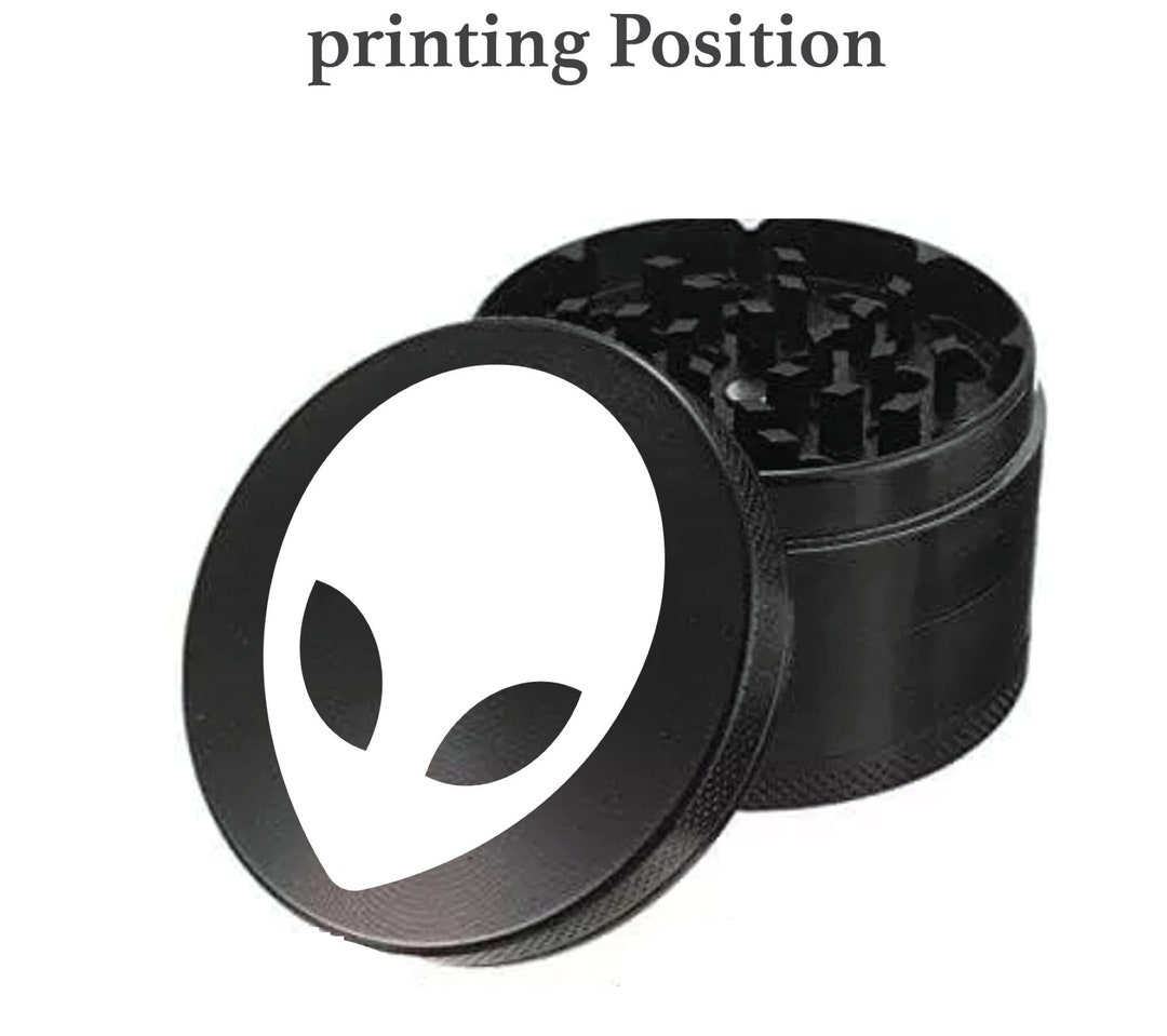 Alien Herb Grinder With Kief Catcher: Metal Sharp Teeth, 4 Layers ...