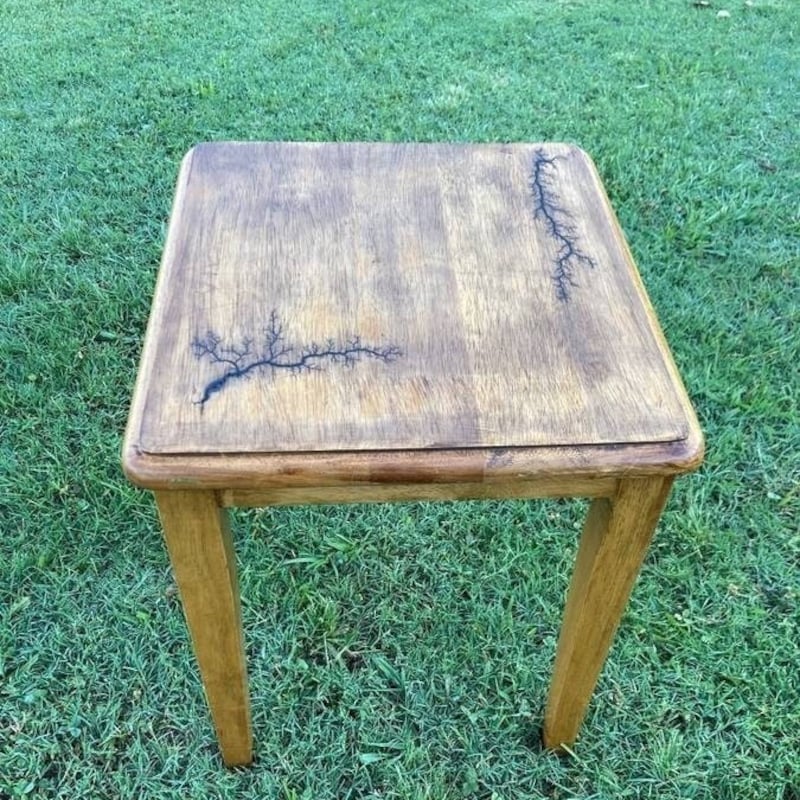 Wood Burn Table - Etsy