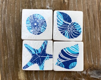 Sea Life Magnets - Etsy