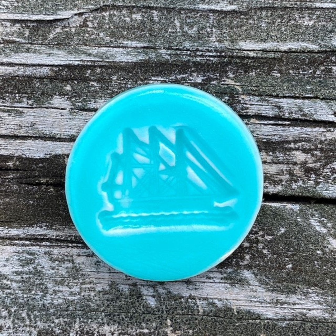 Sailboat Magnet, Fridge Magnet, Sailboat Gift, Clay Magnet, Sailboat ...