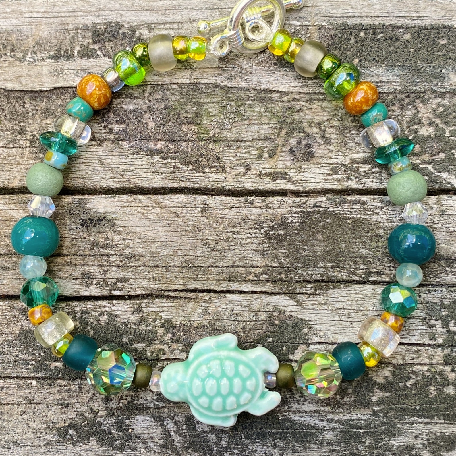 Sea Turtle Bracelet, Sea Turtle Jewelry, Beach Bracelet, Friendship ...