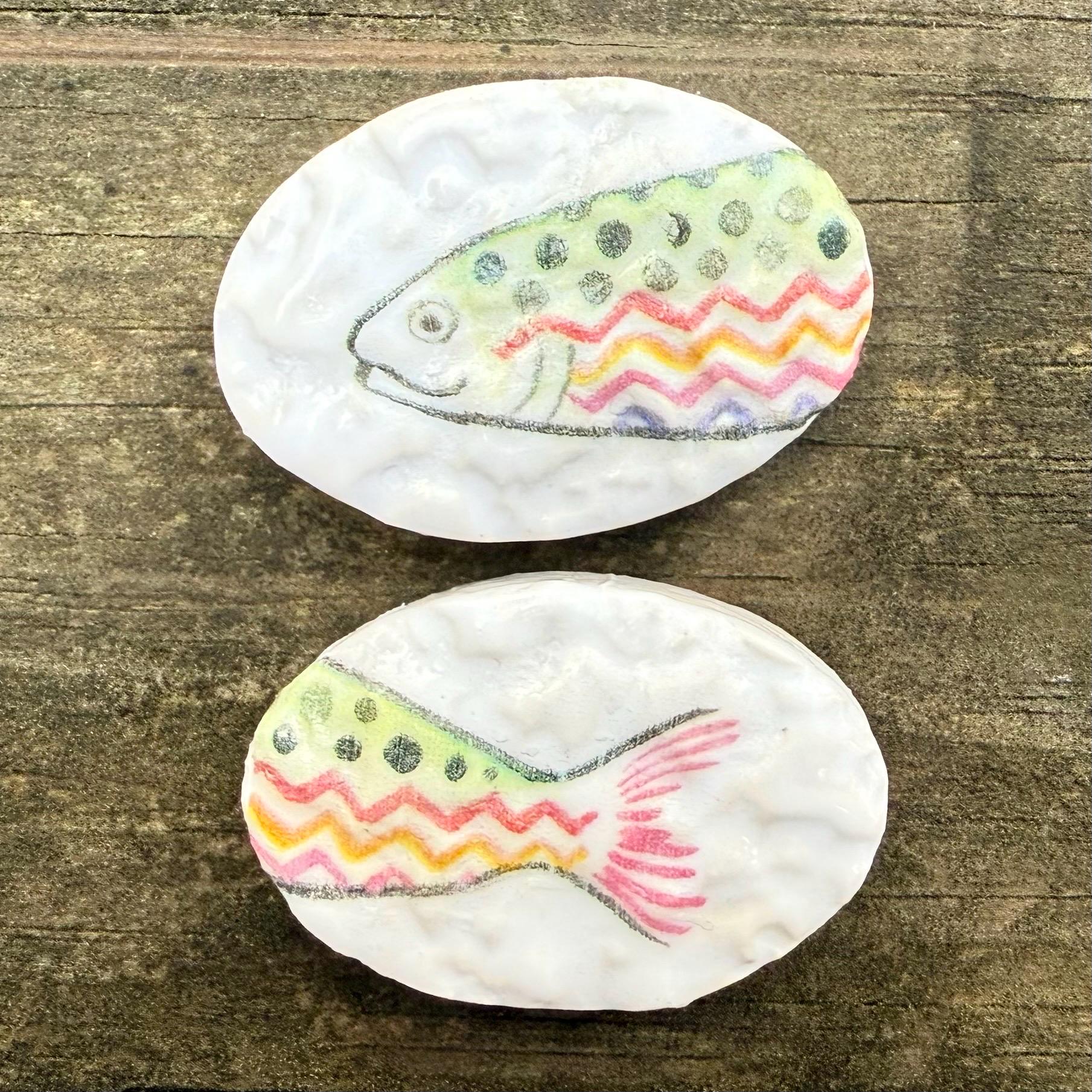 Fish Magnets, Fridge Magnets, Refrigerator Magnets, Set of 2 - Etsy