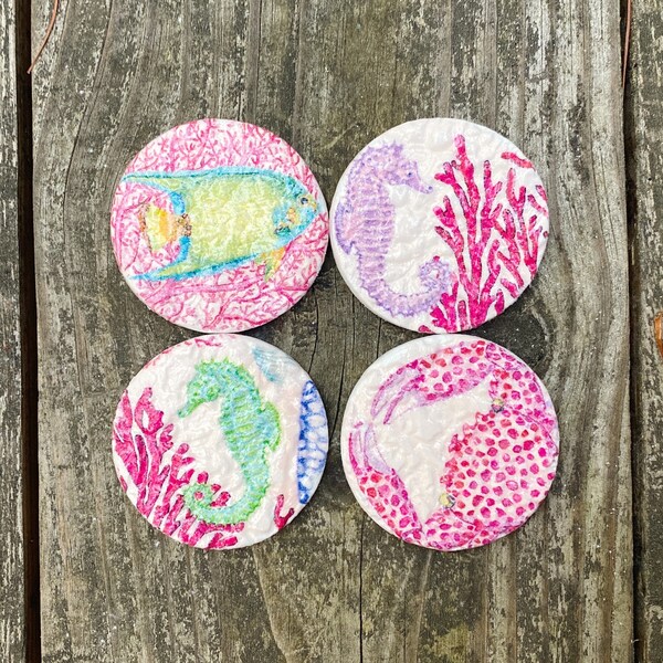 Sea Life Magnets - Etsy