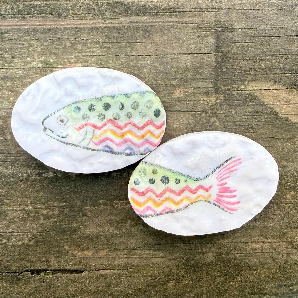 Fish Magnets, Fridge Magnets, Refrigerator Magnets, Set of 2 - Etsy