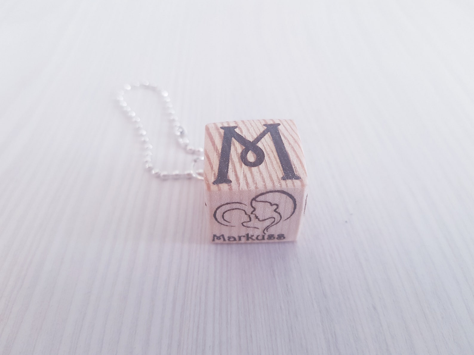 Baby Keychain,baby Shower,baby Gift,baby Shower Gift,wooden Blocks,gift ...