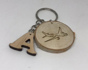 Fly Safe Keychain, Pilot Gift, Airplane Keychain, Airplane, Traveling ...