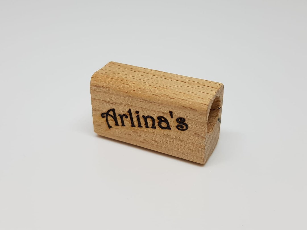 Wooden Pencils Sharpener,personalised Pencil Sharpener,custom Wooden ...