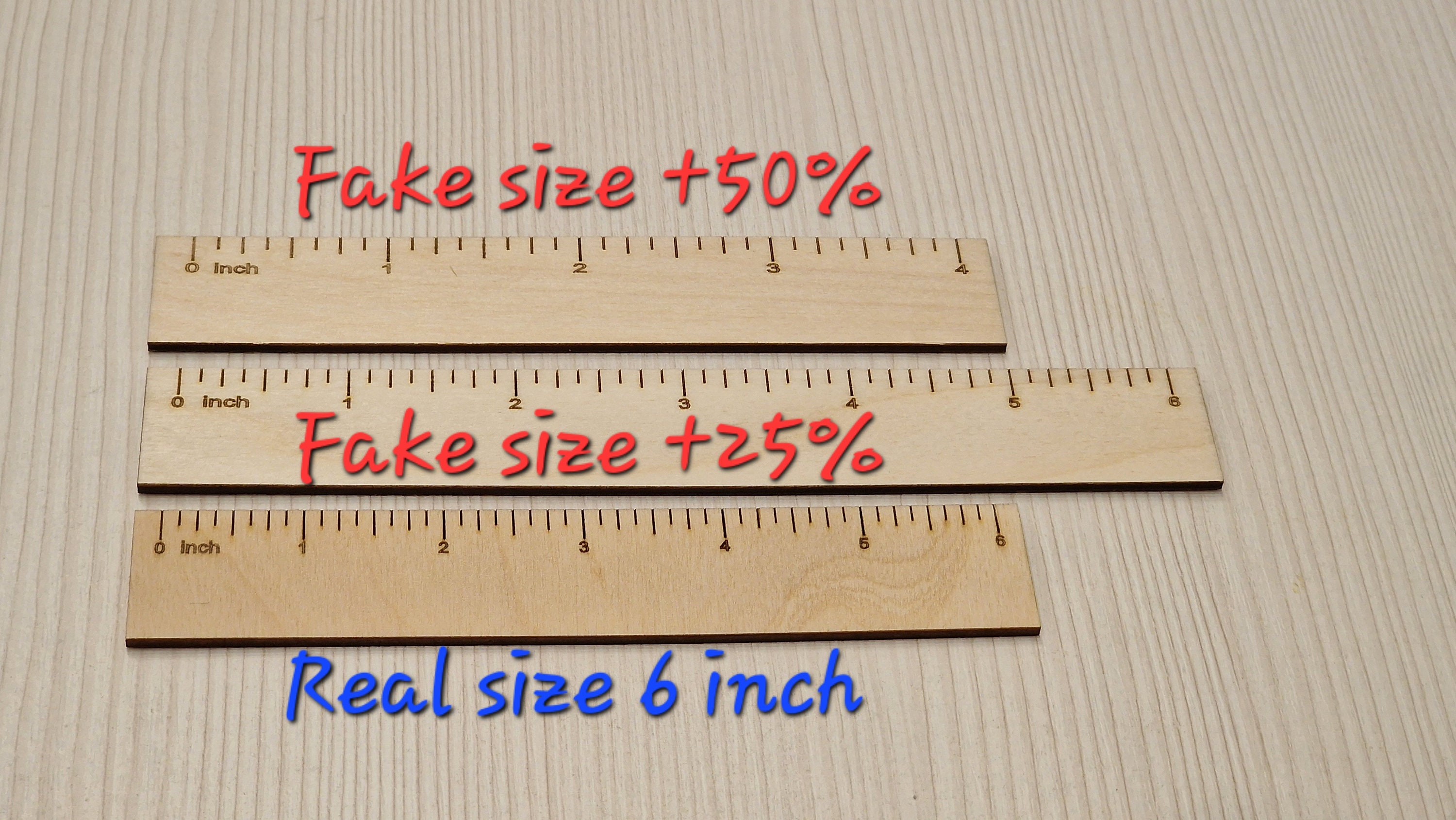 4 Inch Actual Size