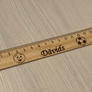 Back to School,footballer Ruler,ruler for Boys,1st Class,custom Ruler ...