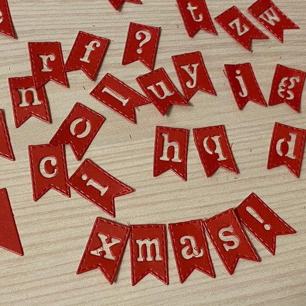 White Paper Cut Out Letters - Etsy