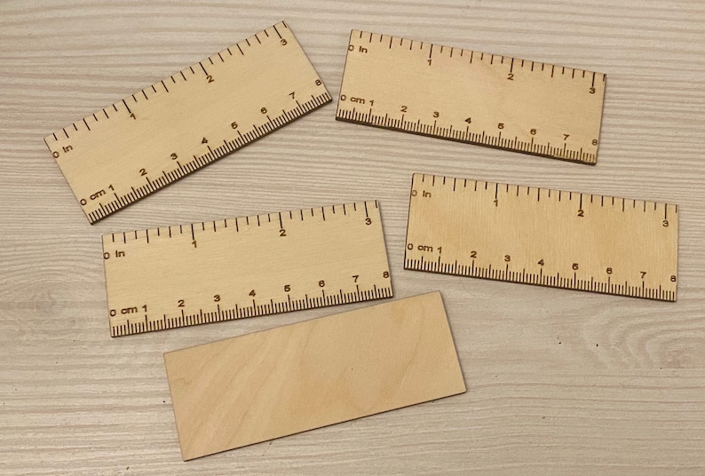 8 Cm Rulerpersonalized Rulercustom Rulerengraved - Etsy
