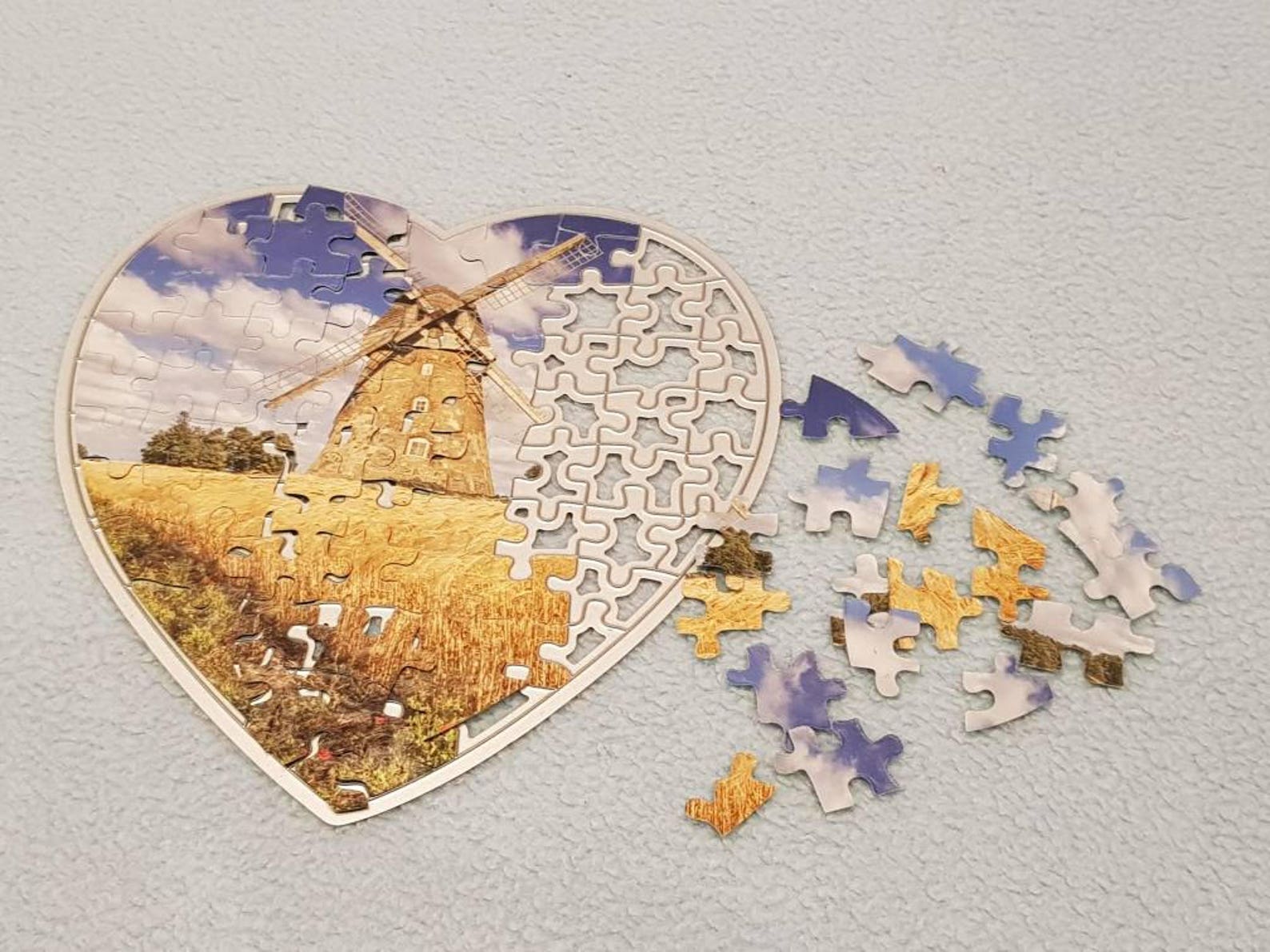 Custom puzzlejigsaw puzzlepaper puzzlesurprise | Etsy