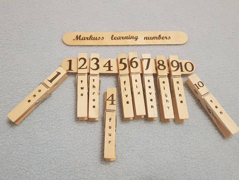 Kids learninglearn numberspreschool learninghome | Etsy