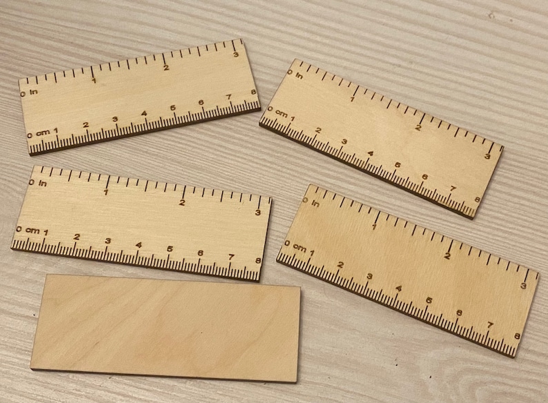 8 Cm Rulerpersonalized Rulercustom Rulerengraved | Etsy