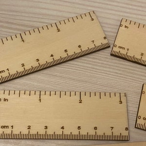 8 Cm Ruler,personalized Ruler,custom Ruler,engraved Ruler,personalised ...