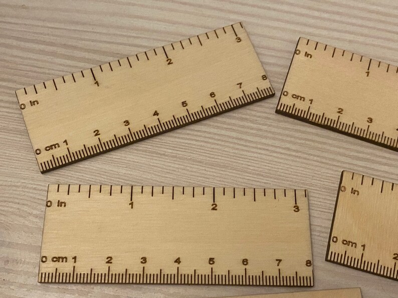 8 Cm Rulerpersonalized Rulercustom Rulerengraved | Etsy