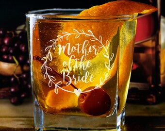 Mother of the Bride Wine Glass Mother of the Bride Gifts | Etsy