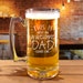 Awesome Dad Beer Mug, Dad Mug, Fathers Day Beer Mug, Best Dad Gift, Dad ...