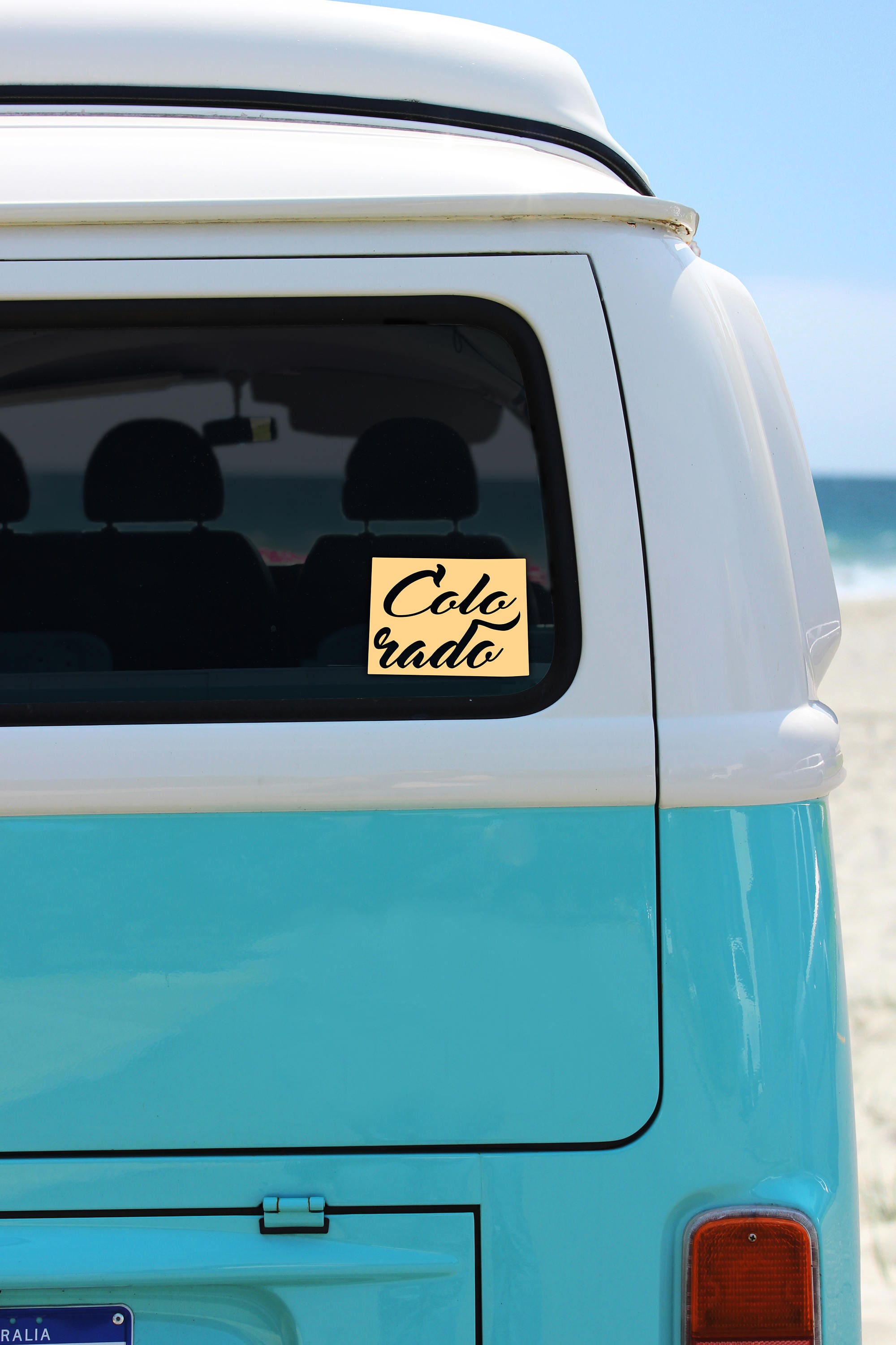 Colorado Car Decal Removable Vinyl Car Decals of Colorado State - Etsy