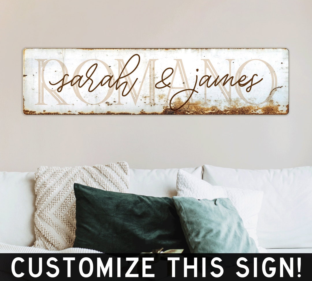 Custom Aluminum Sign, Personalized Aluminum Sign, Personalized Fence ...