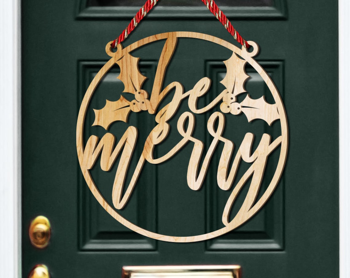 Christmas Door Sign Christmas Door Hanger Christmas Decor - Etsy