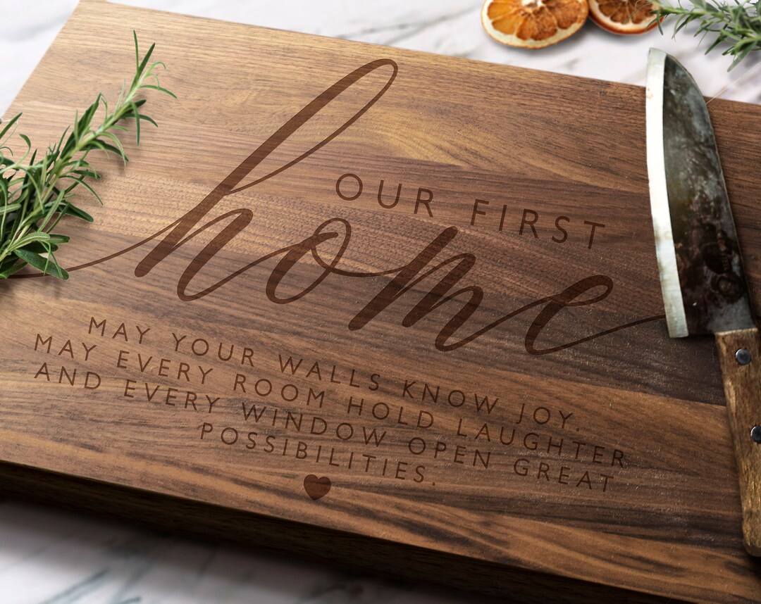 Our First Home - First Home Gift - New Home Gift - Housewarming Gift ...