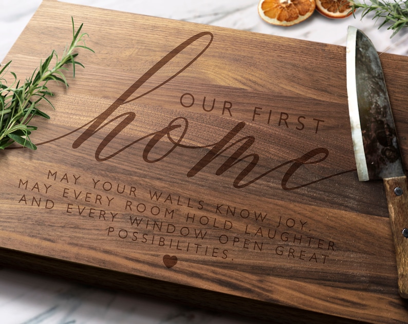 Our First Home First Home Gift New Home Gift | Etsy