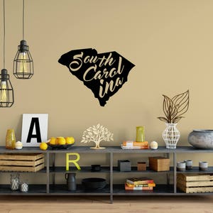 South Carolina Wall Decal - Small & Large Removable Vinyl Wall Decals ...
