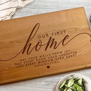 Our First Home - First Home Gift - New Home Gift - Housewarming Gift ...