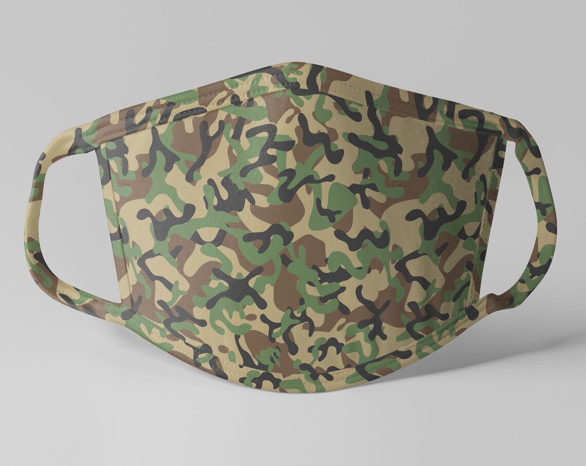 Double Layer Washable Reusable Face Mask Face Covering - Etsy