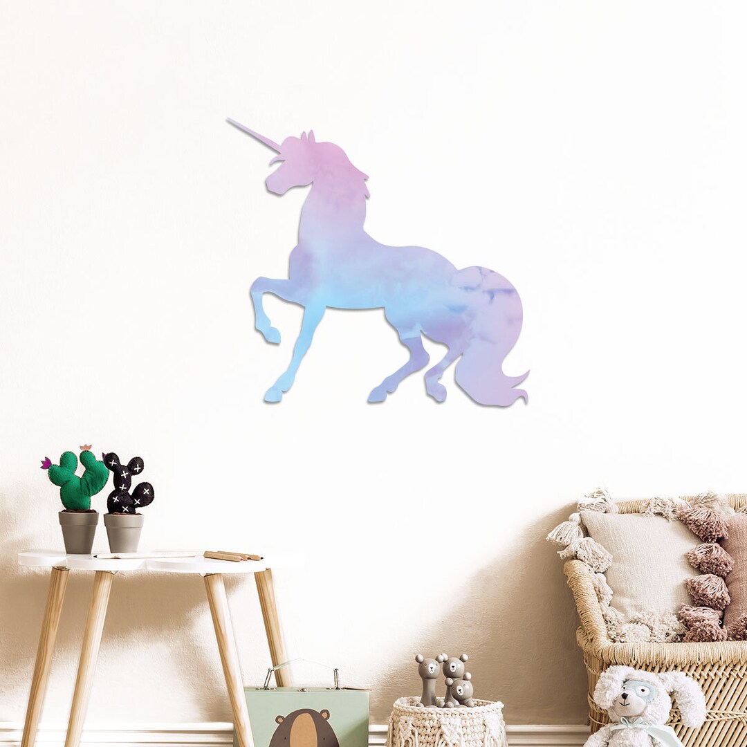 Metal Unicorn Sign, Personalized Unicorn Sign, Unicorn Sign ...