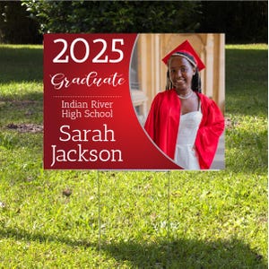 Congratulations Graduation Lawn Signs, Yard Signs, Outdoor Lawn ...
