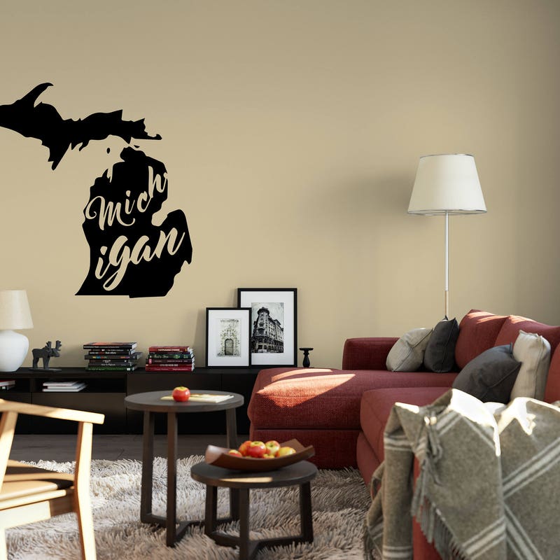 Michigan Car Decal - Etsy