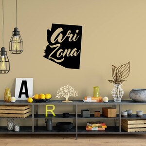 Arizona Wall Decal - Small & Large Removable Vinyl Wall Decals of ...