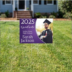 Congratulations Graduation Lawn Signs, Yard Signs, Outdoor Lawn ...