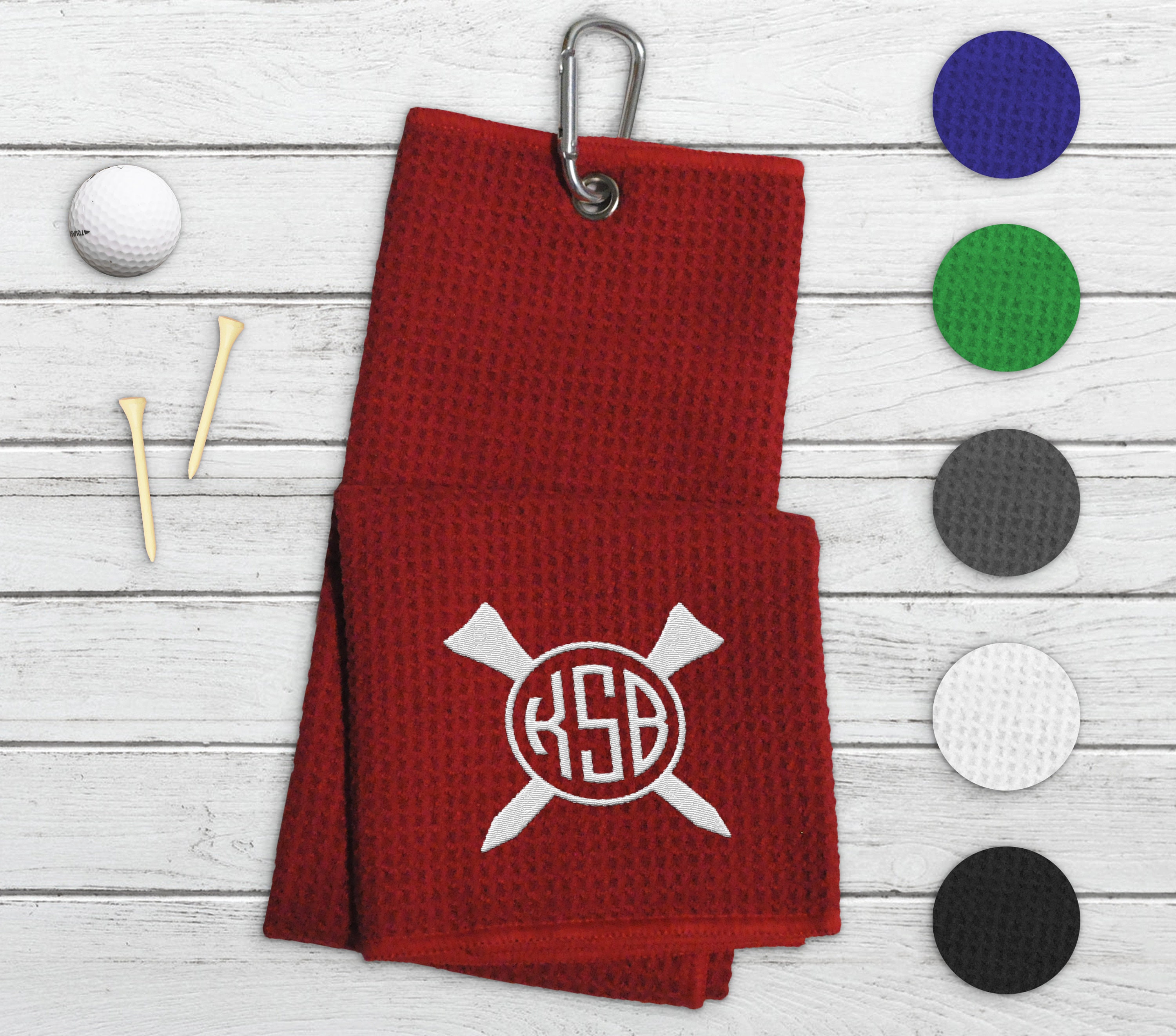 Personalized Golf Towels Monogrammed Golf Towels Fathers Day - Etsy