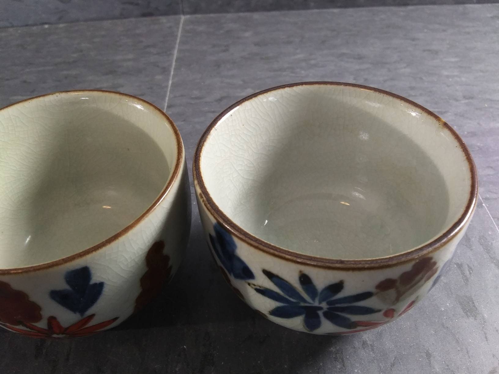 ASAHI SAKE CUPS / Green Tea Cups Set of Three Beautiful Hand - Etsy Ireland
