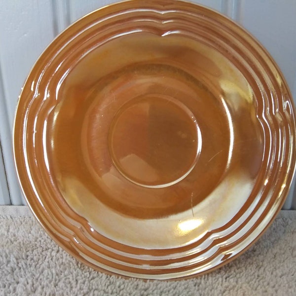 Peach Lusterware - Etsy