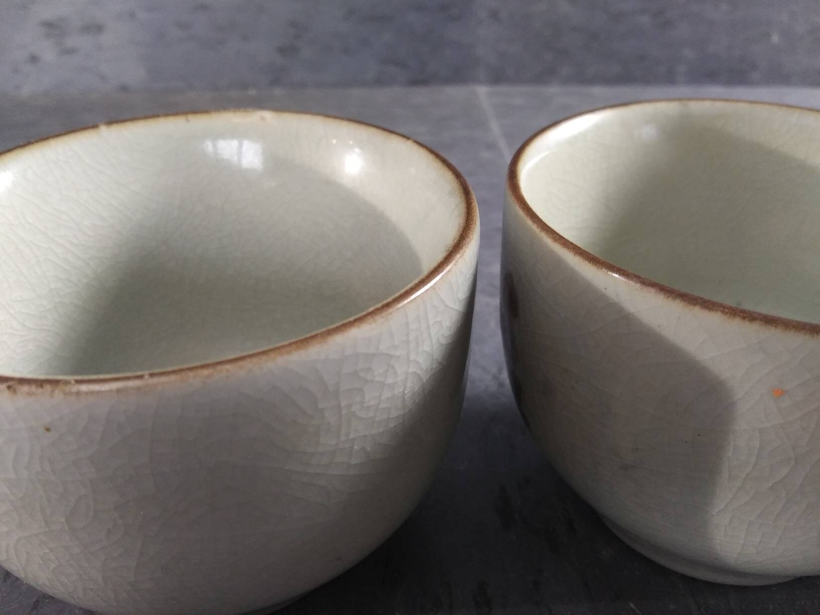 ASAHI SAKE CUPS / Green Tea Cups Set of Three Beautiful Hand - Etsy Ireland