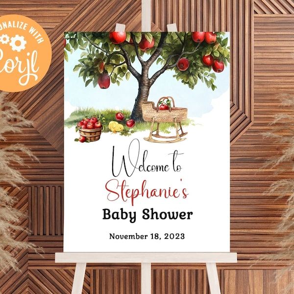 Apple Baby Shower - Etsy