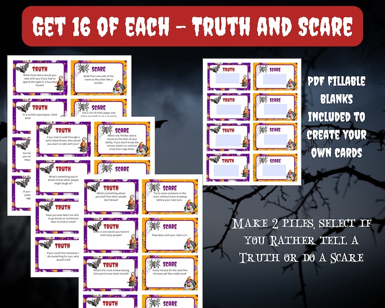 Halloween Games for Kids, Scavenger Hunt, Would You Rather - Etsy