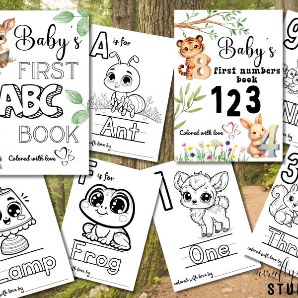 Abc 123 - Etsy