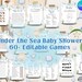 Editable Under the Sea Baby Shower Games, Printable Baby Games ...