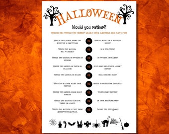 Halloween This or That Game | Halloween Fun Party Game | Halloween ...