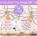 Over the Moon Baby Shower Gift Tags | Twinkle Twinkle Little Star Favor ...