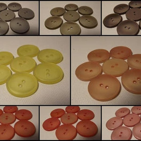 Translucent Buttons - Etsy