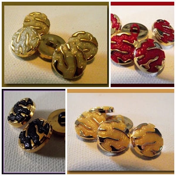 Gilt Buttons - Etsy